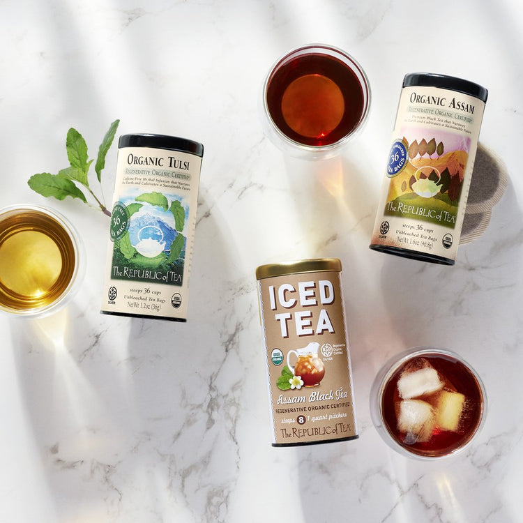 The Republic of Tea Launches Regenerative Organic Certified® Tea Colle