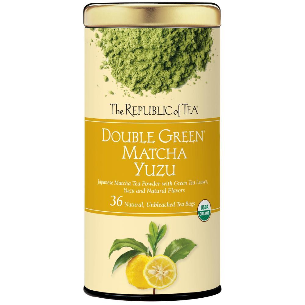 Organic Double Green® Matcha Yuzu Tea Bags – The Republic of Tea