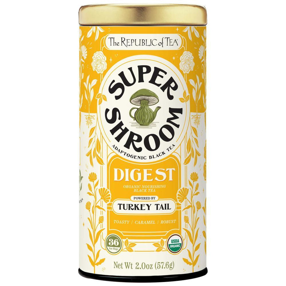 Organic Digest SuperShroom Black Tea – The Republic of Tea