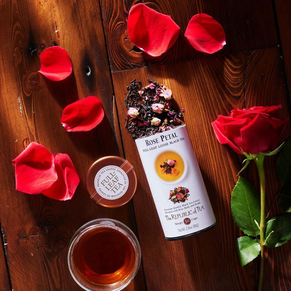 Rose Petal Black Full-Leaf Tea – The Republic of Tea