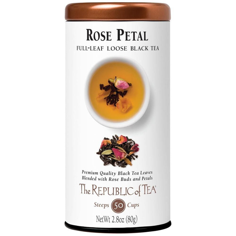 Rose Petal Black Full-Leaf Tea – The Republic of Tea