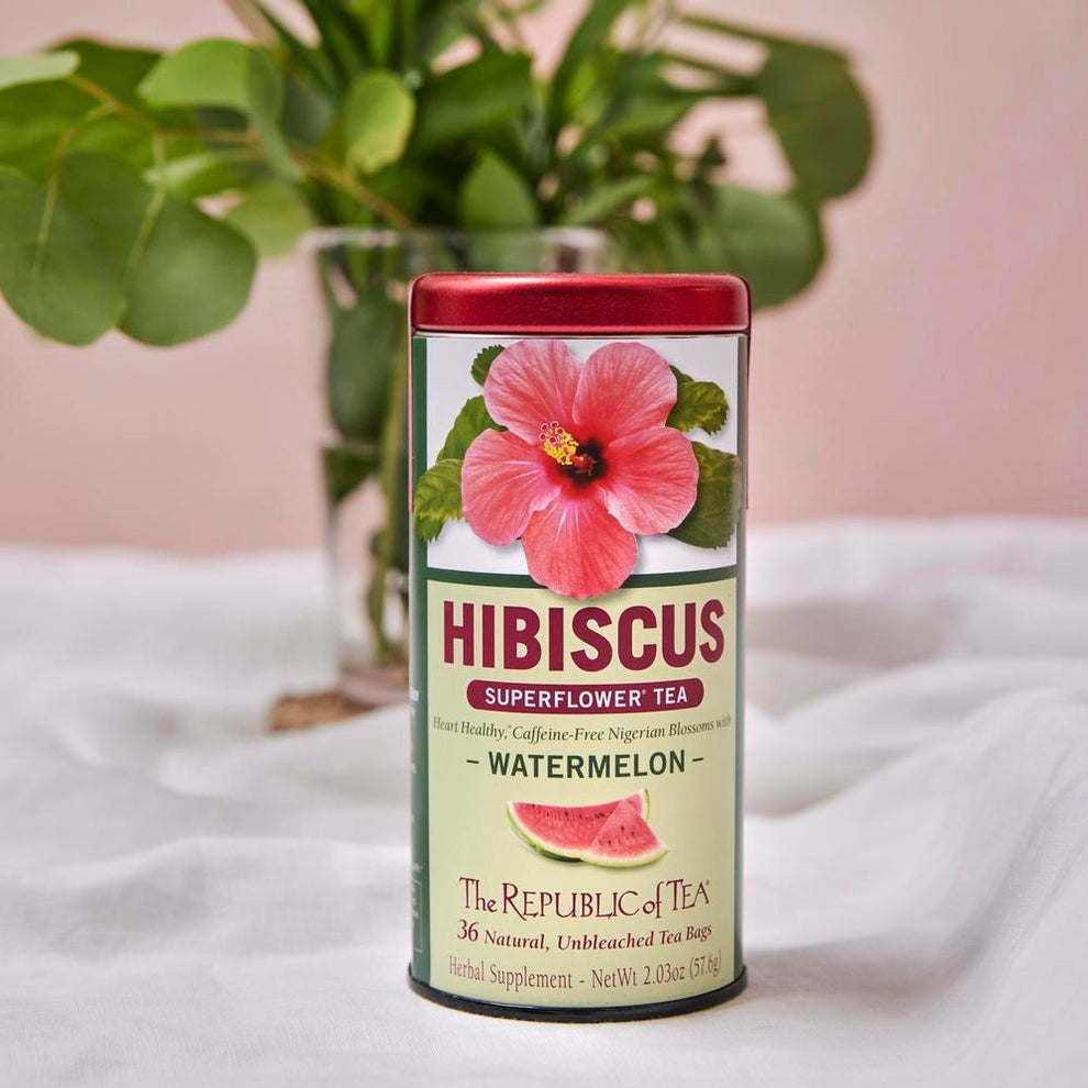 Hibiscus Watermelon Tea Bags – The Republic of Tea