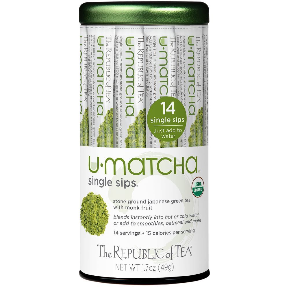 Organic U•Matcha® Single Sips® – The Republic of Tea
