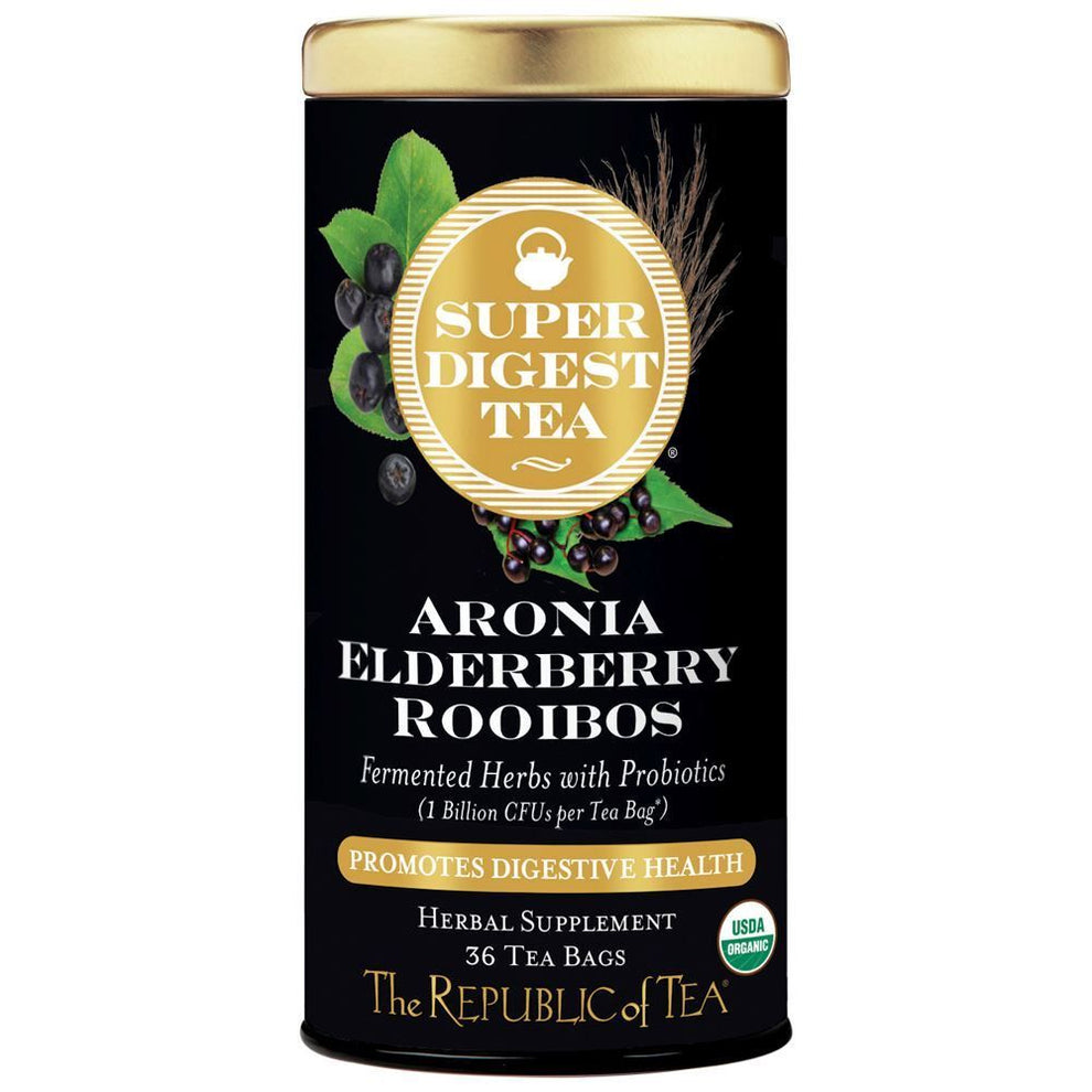 Organic Aronia Elderberry Rooibos SuperDigest Tea® – The Republic of Tea