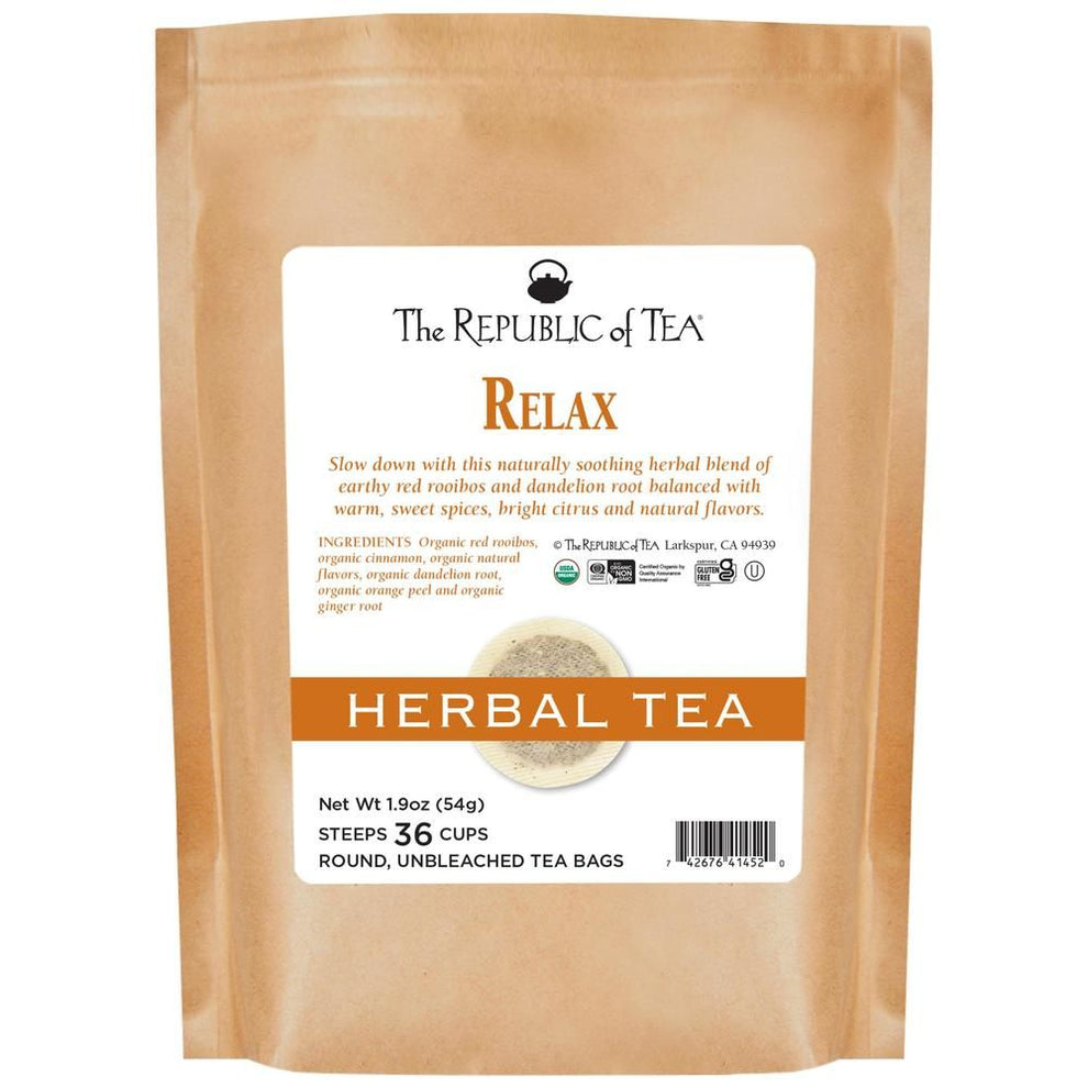 Relax Herbal Tea Bags – The Republic of Tea