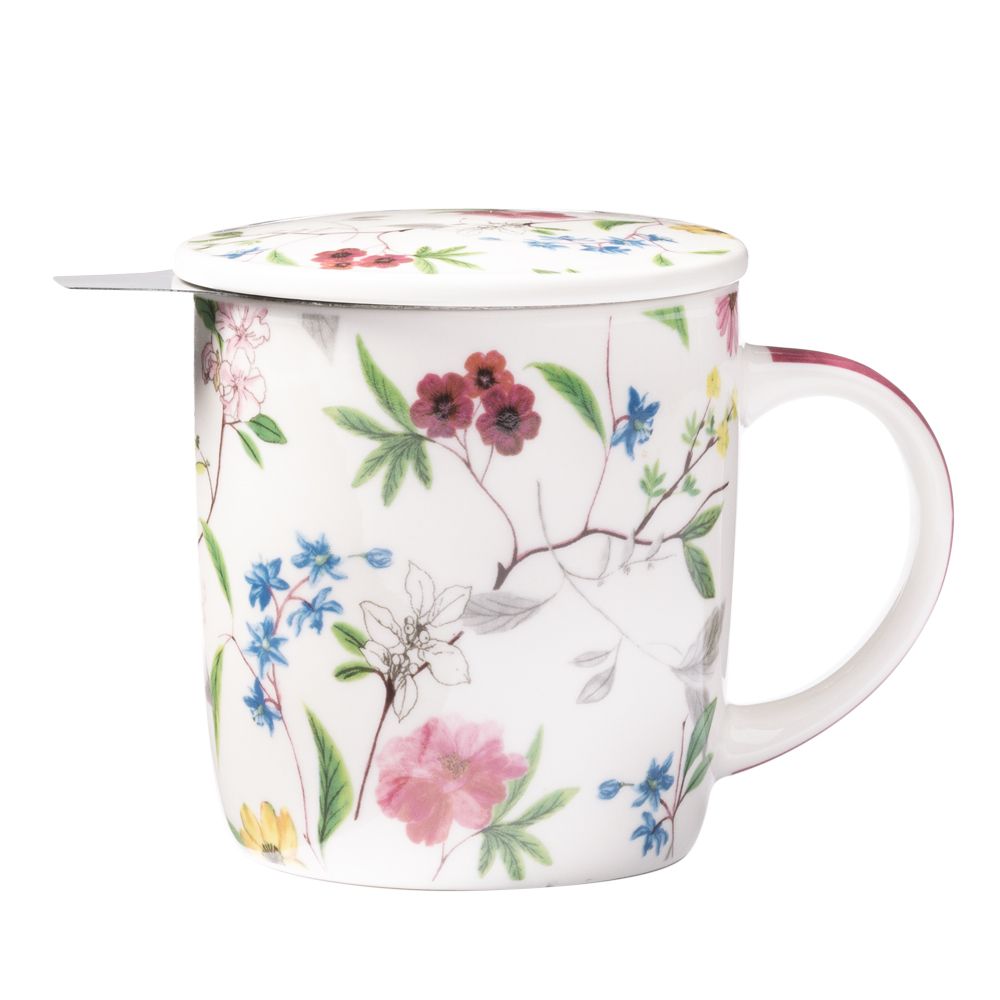 Flower Power Mug with Infuser – The Republic of Tea